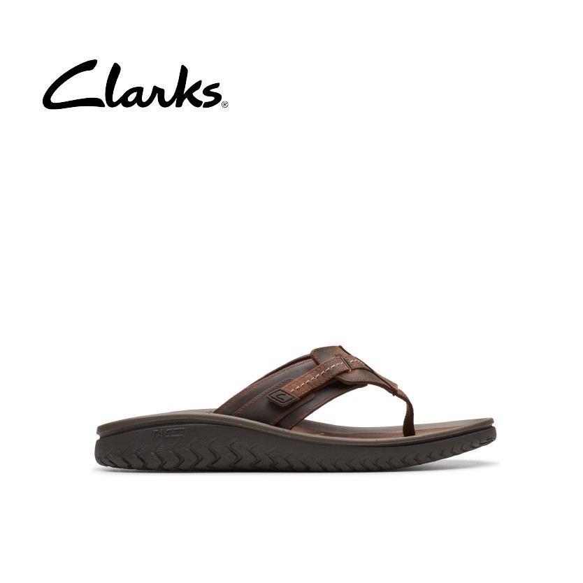 CLARKS Men's Wesley Sun Beeswax Leather Kasut Lelaki | Shopee Malaysia