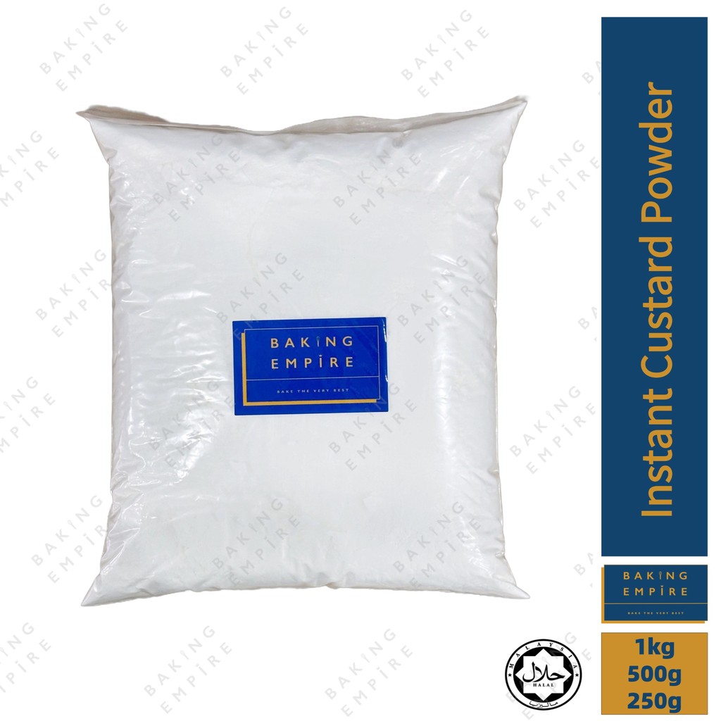 Instant Custard Powder/Tepung Kastard Premix 1kg/500g/250g | Shopee ...