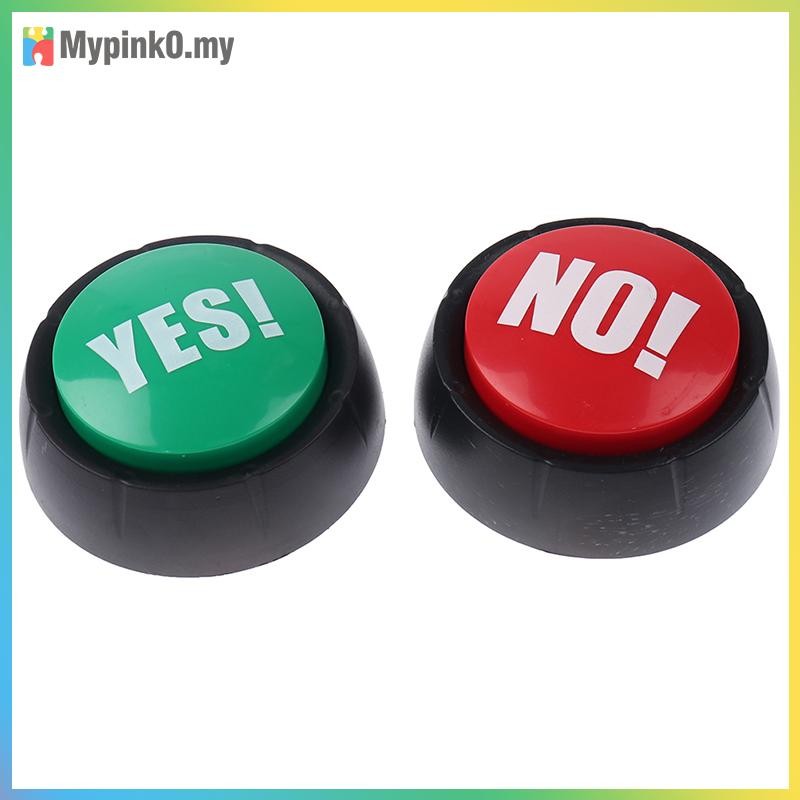 Mypink Respond to Phone Buttons No Sorry Yes Sound Button Toys Home ...