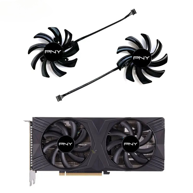 New FDC10H12S9-C 4PIN 85MM RTX4070 GPU Fan for PNY Geforce Rtx4060ti ...