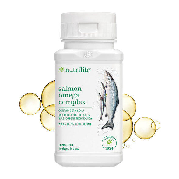 Amway Nutrilite Salmon Omega Complex - 60/120sg | Shopee Malaysia