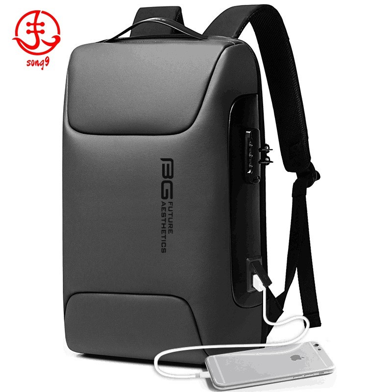 BANGE Rambo Anti-Theft Business Water Resistant Laptop Backpack with ...