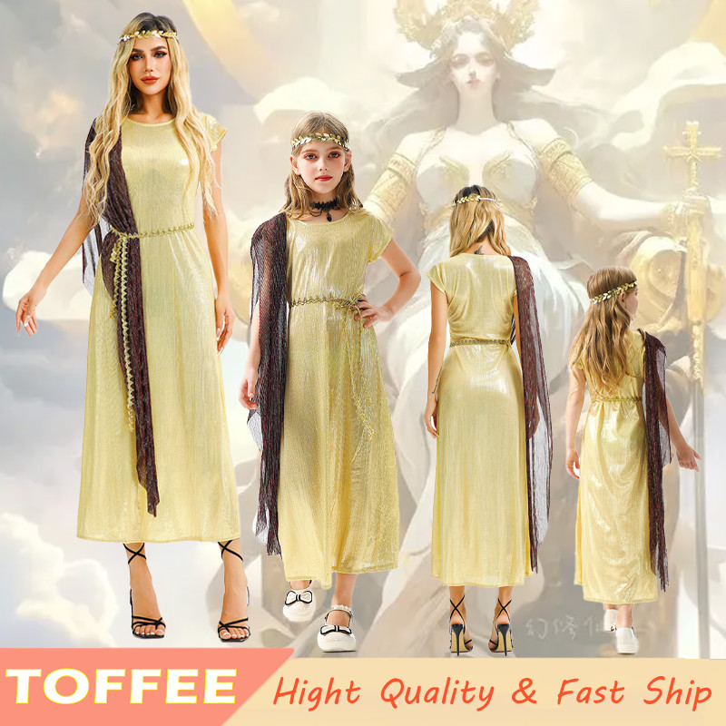 Ancient Greek Goddess Cosplay Costume For Woman Adult Egypt Cleopatra ...