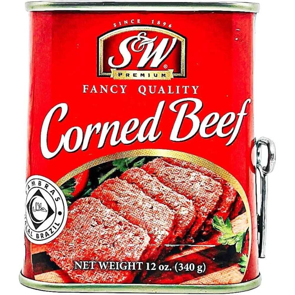 S&W Corned Beef 340g – Premium Quality, Rich & Flavorful – Ready Stock ...
