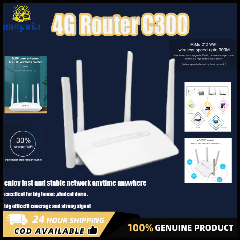C300 4G LTE SIM Card Modem Router 4GLTE WiFi Modem CPE Router Home ...