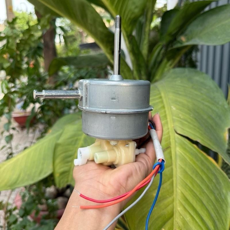 Moto 220v Fan with Built-in Capacitor - Copper Wire, 8mm Shaft - With ...
