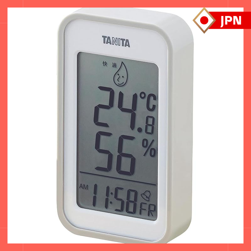 Tanita Digital Thermo-Hygrometer with Clock and Calendar - Desktop and ...