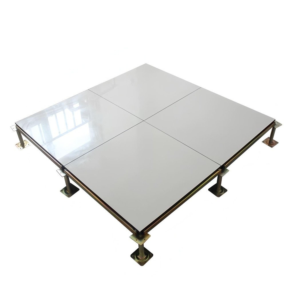 Frame Empty Floor Machine Room Anti-Static Ceramic Surface Movable Tile ...