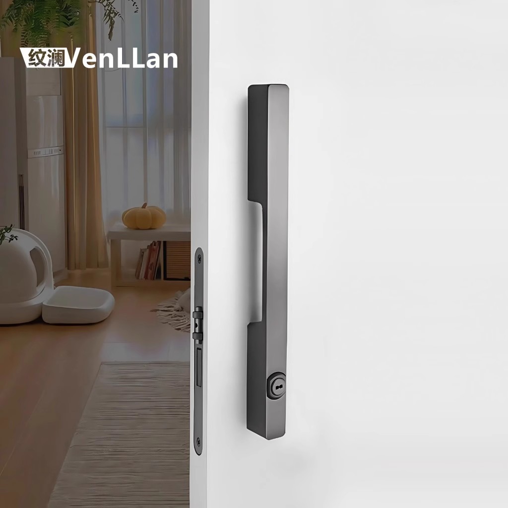 Door Lock Indoor Channel Door Lock Entrance Door Sliding Door American ...