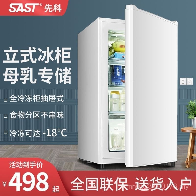 Vertical Mini Side Door Small Freezer Small Drawer SAST Breast Milk ...