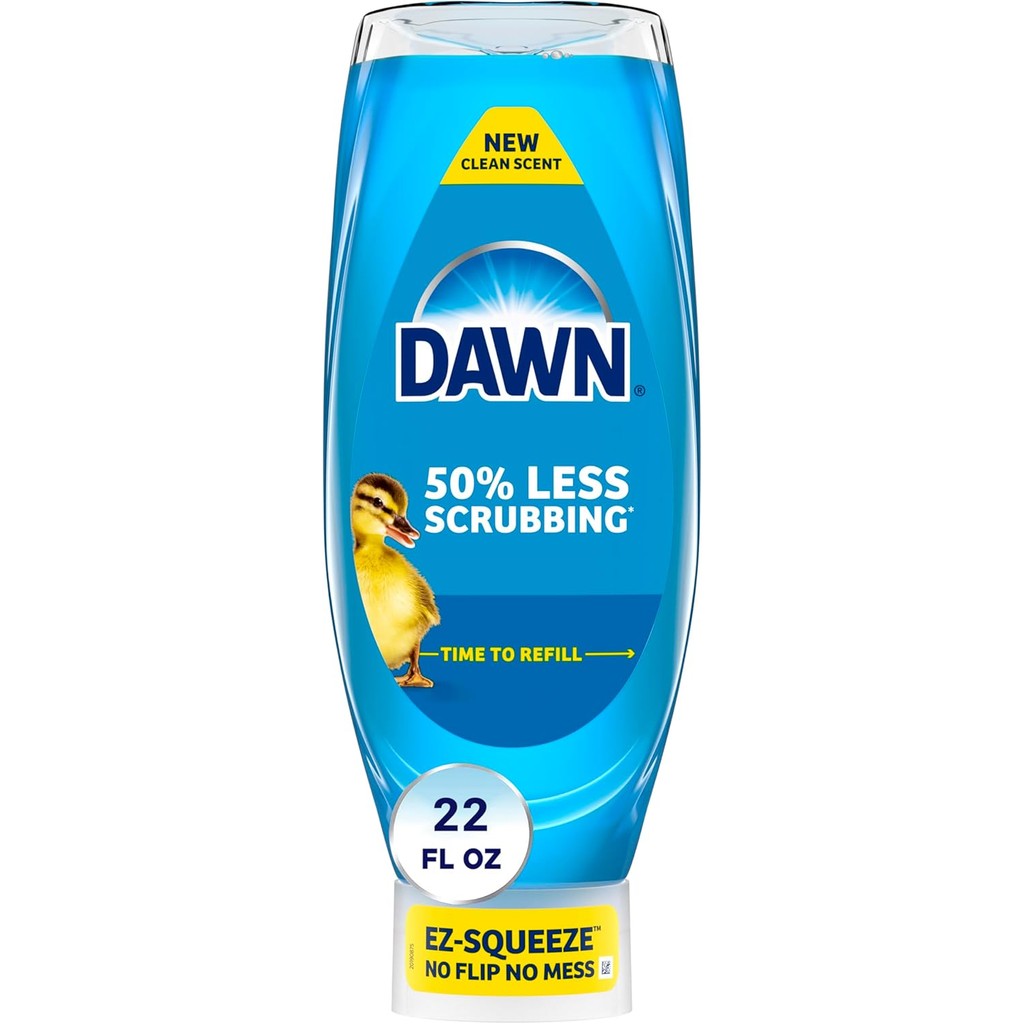 Sabun Pinggan Pinggan Ultra EZ-Squeeze Dawn, Cecair Pencuci Pinggan ...