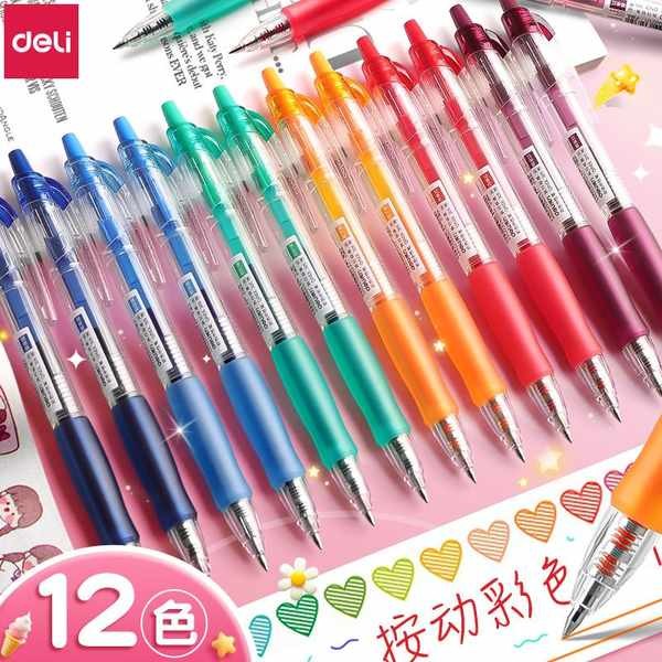 pen merah 1 box red pen Pena tekan yang berkesan untuk pelajar satu set ...