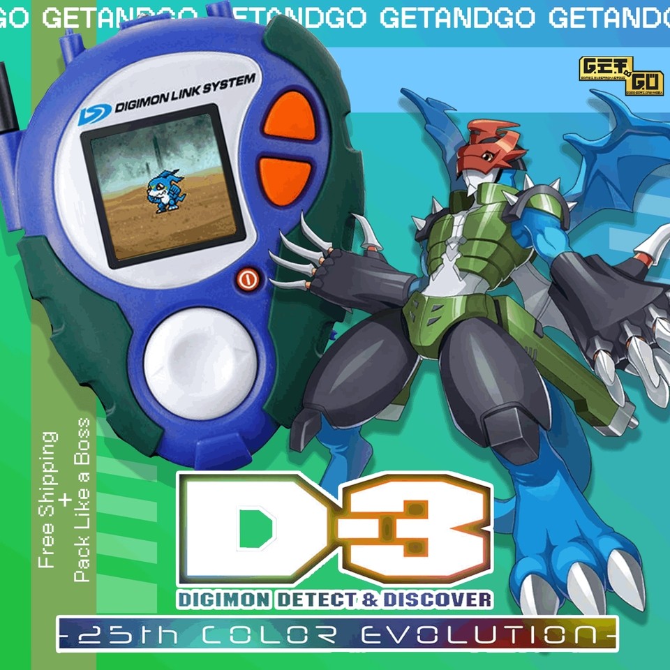 [JULY2025] Premium Bandai D3 DIGIMON DETECT & DISCOVER 25th COLOR ...