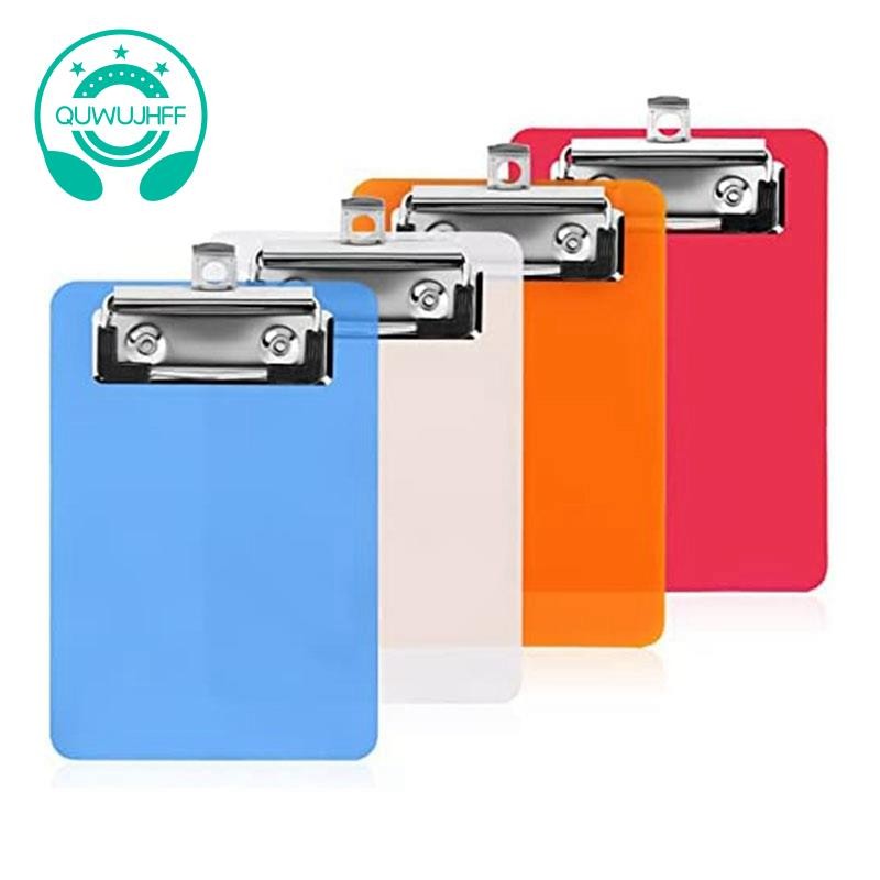 4Pcs Small Clipboards Clip Board Notepads Clipboard Memo Size Pocket ...