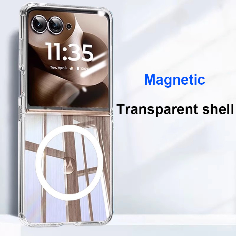Magnetic Case For Motorola Razr 60 Ultra 50 60 Ultra 5G Clear ...