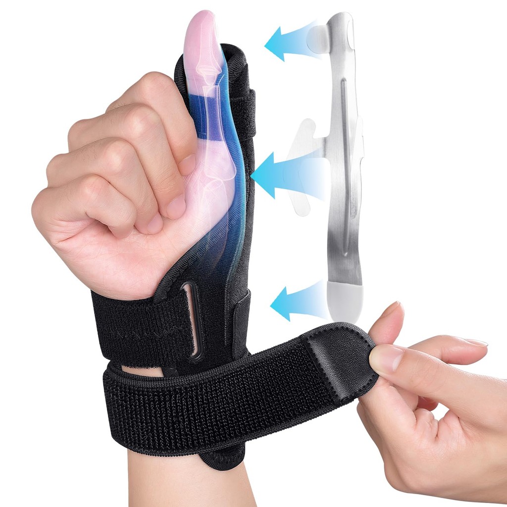Carpal Tunnel Wrist Brace with Thumb Support for Night and Work ...