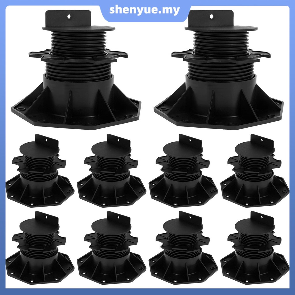 10Pcs Decking Pedestal Riser Bearing Support High Load Deck and Floor ...