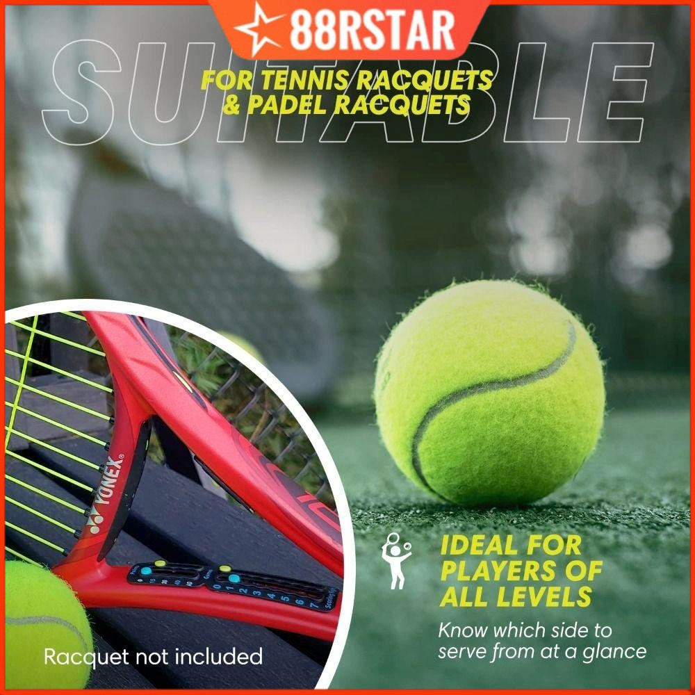 Portable Tennis Racket Marke Easily Mounted Keep Score of Points ...