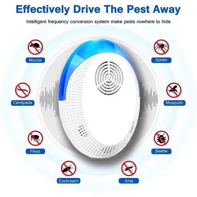 室内超声波电子老鼠管家捕鼠神器家用 驱虫驱蚊子Indoor Ultrasonic Electronic Mouse Butler ...
