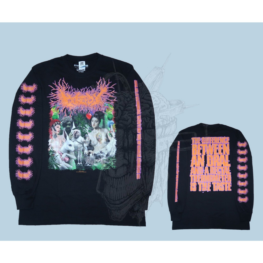 Original Longsleeve Gorepot - the Difference Between an Oral | Shopee ...