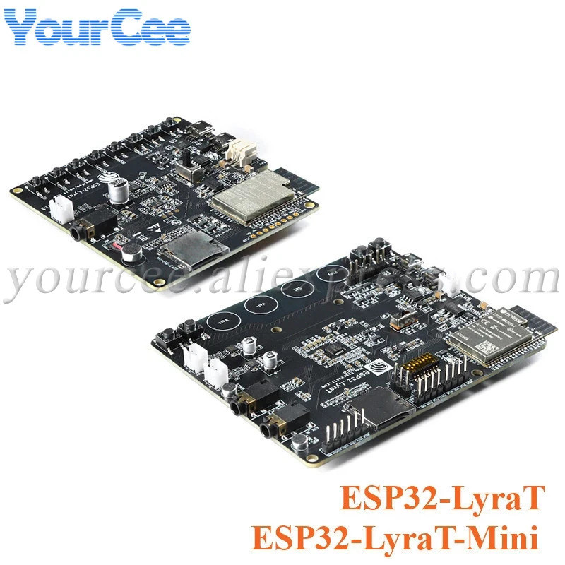 ESP32-LyraT ESP32 Lyrat-Mini Papan Pembangunan Audio Suara ESP32-WROVER ...