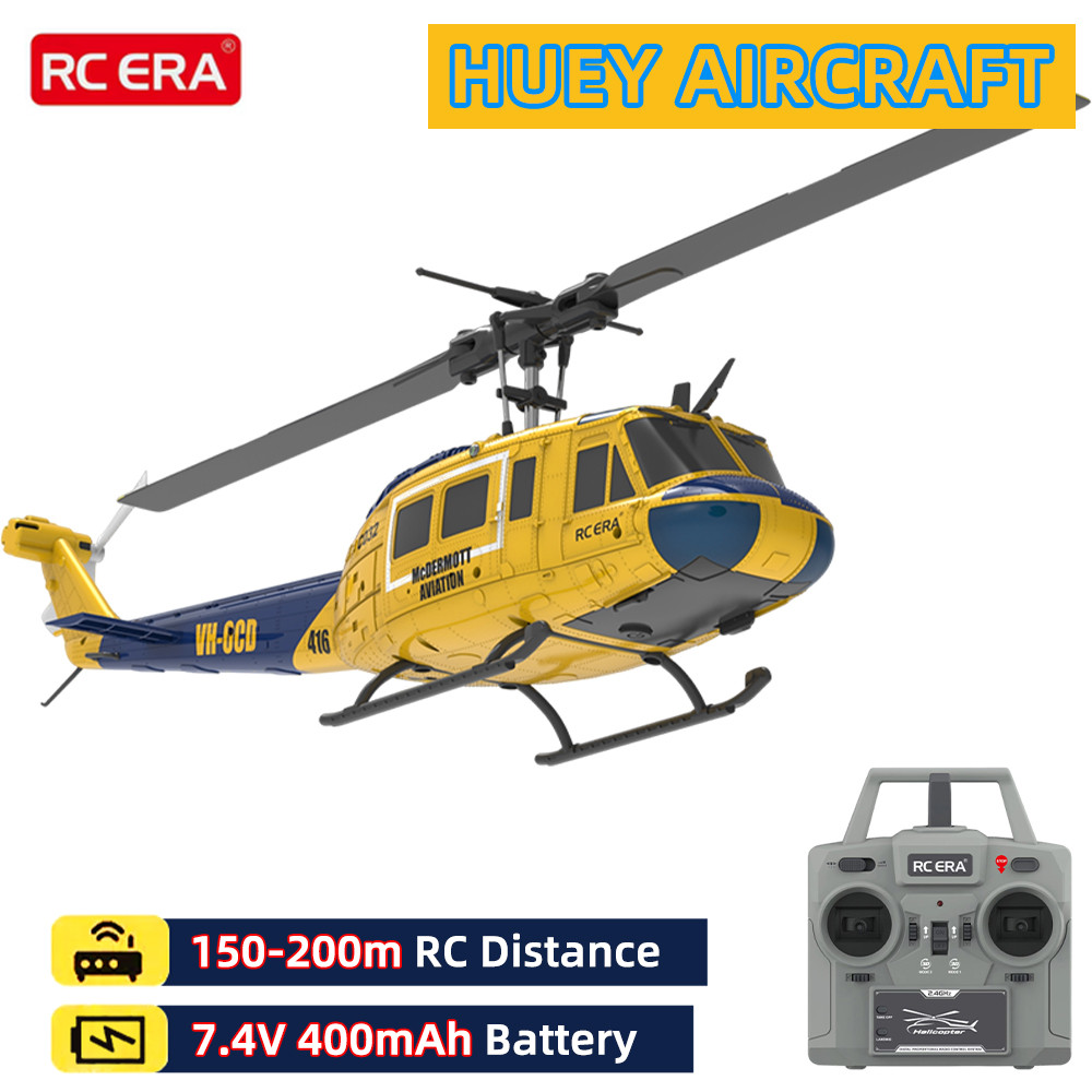 RC ERA RC Helicopter C032 1:48 Huey Helicopter UH-1 6-axis Gyro 6 ...