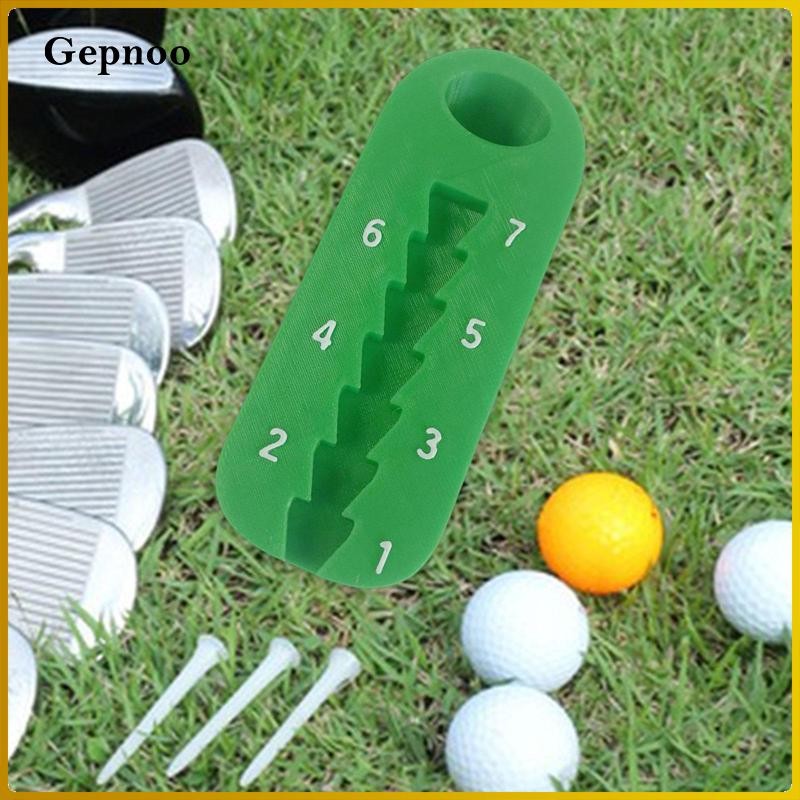 Gepnoo Adjustable Golf Tee Height Tool Height Setup Exercise Easy to ...