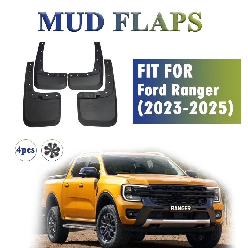 2023 2024 2025 FOR Ford RANGER Mud Flaps Guard Splash Mudguard Fender ...