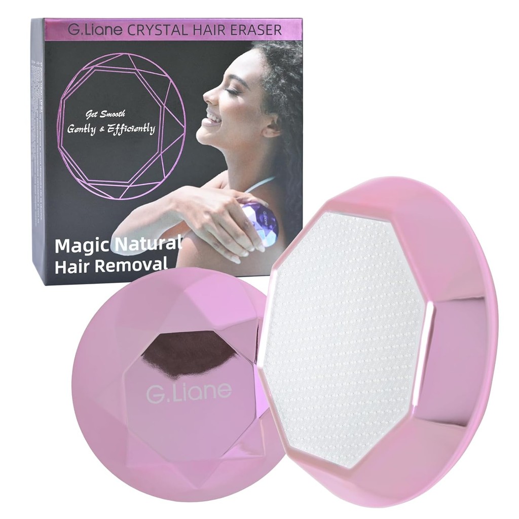 Crystal Hair Eraser,Painless Nano Hair Remover Exfoliation,Gentle and ...