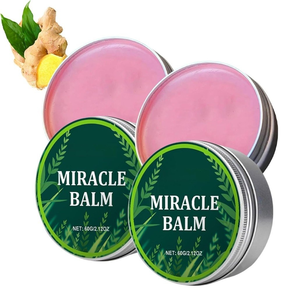 Miracle Balm, Soothing Joint Soothing Cream for Back, Hands, Feet (2PCS ...