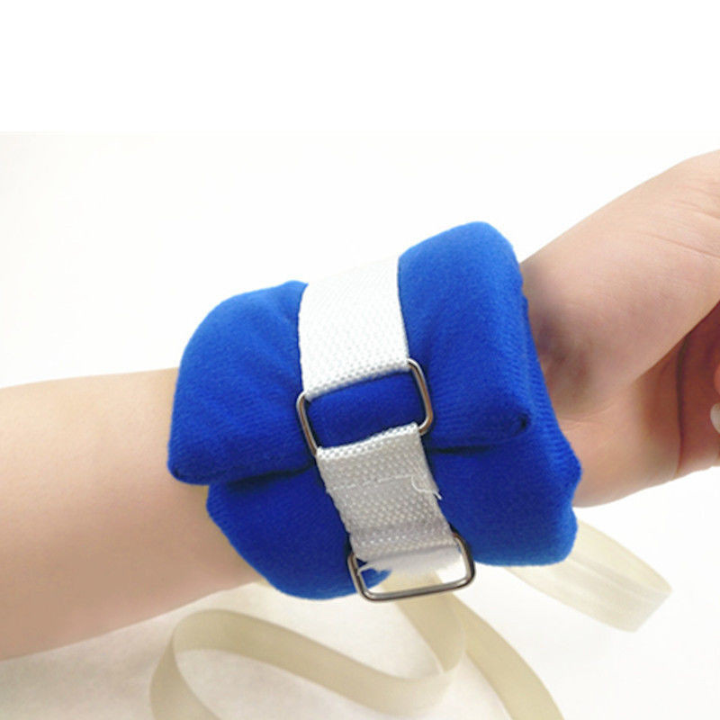 加厚四肢约束带上下肢约束带卧床约束固定带 手腕 脚腕束缚套Thickened limb restraint belt, upper and ...