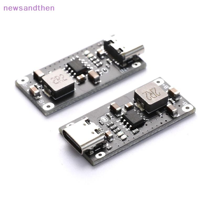 newsandthen Type-C USB 5V 3A 3.7V 18650 Lithium Li-ion Battery Charging Board Charger Module ...