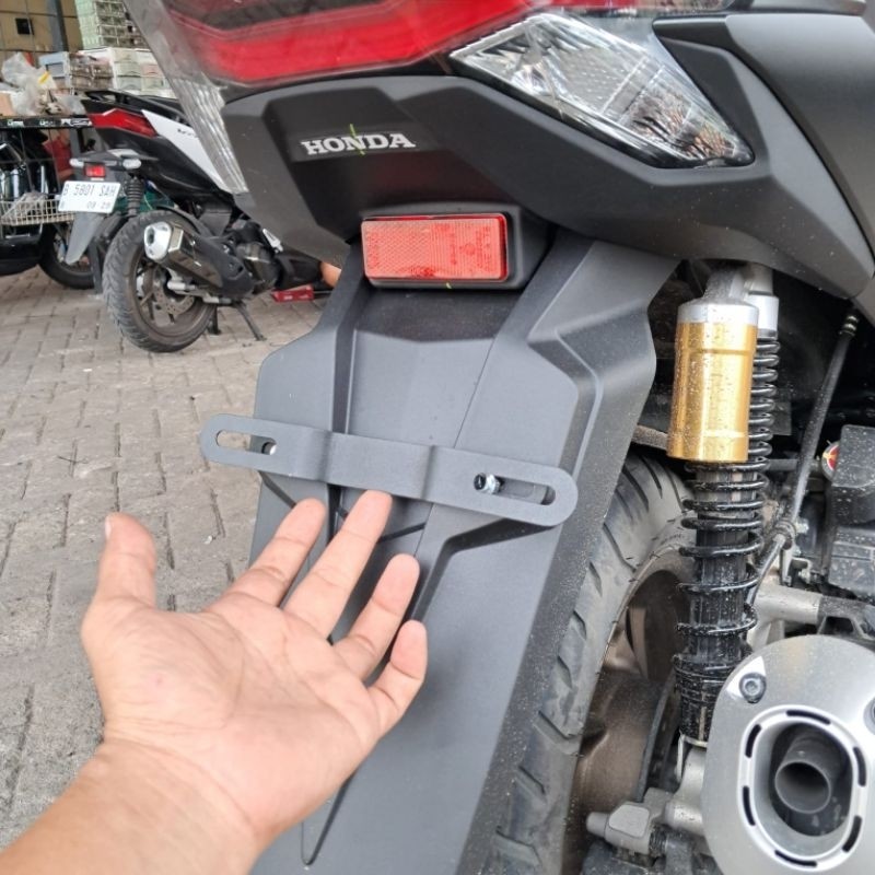 Honda PCX 160 2025 Rear Number Plate Mounting Bracket | Shopee Malaysia