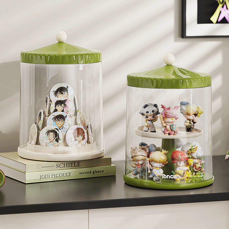 360° Rotating Display Case - Tropical-Proof Detolf for Blind Boxes ...