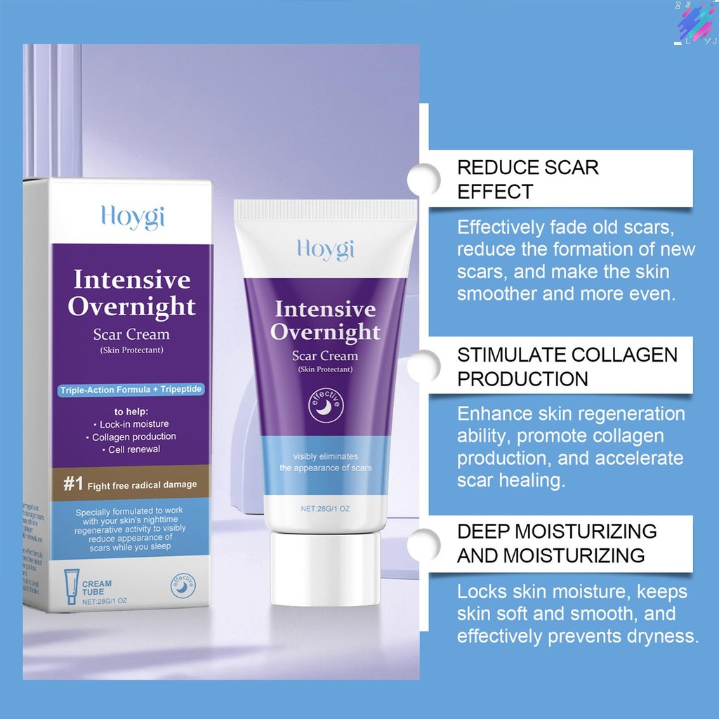 Body Skin Overnight Scar Cream Practical Trauma Stretch Marks Relief ...