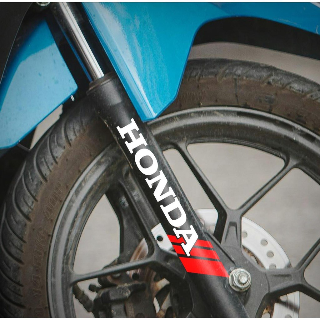 Honda Front Suspension Sticker for Motorcycle Stickers Waterproof ...