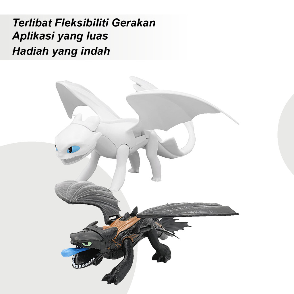 How to Train Your Dragon Toothless Movie Figure Decorative Figure ...