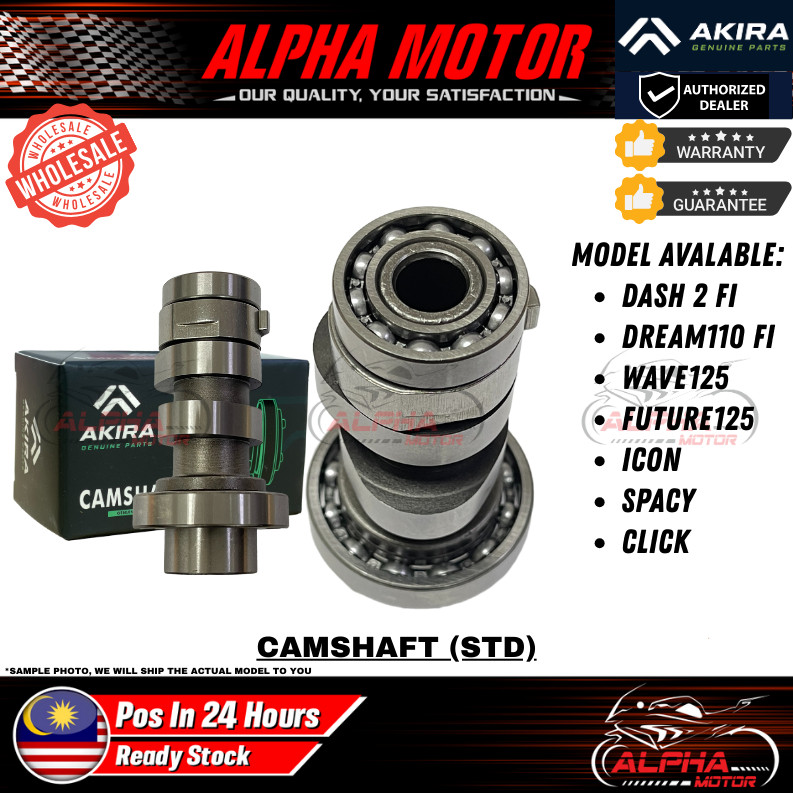 AKIRA CAMSHAFT STD DASH 2 DREAM110 FI WAVE125 FUTURE125 ICON SPACY ...