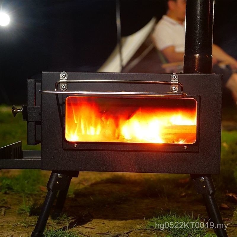 Tent Wood Stove Self-Driving Tour Stove Stainless Steel Multifunctional ...
