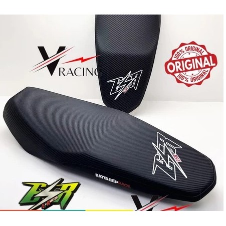 100% ORIGINAL ESR MOTOR RACING CARBON SEAT CURVED FLAT ESR LOGO Y15ZR ...