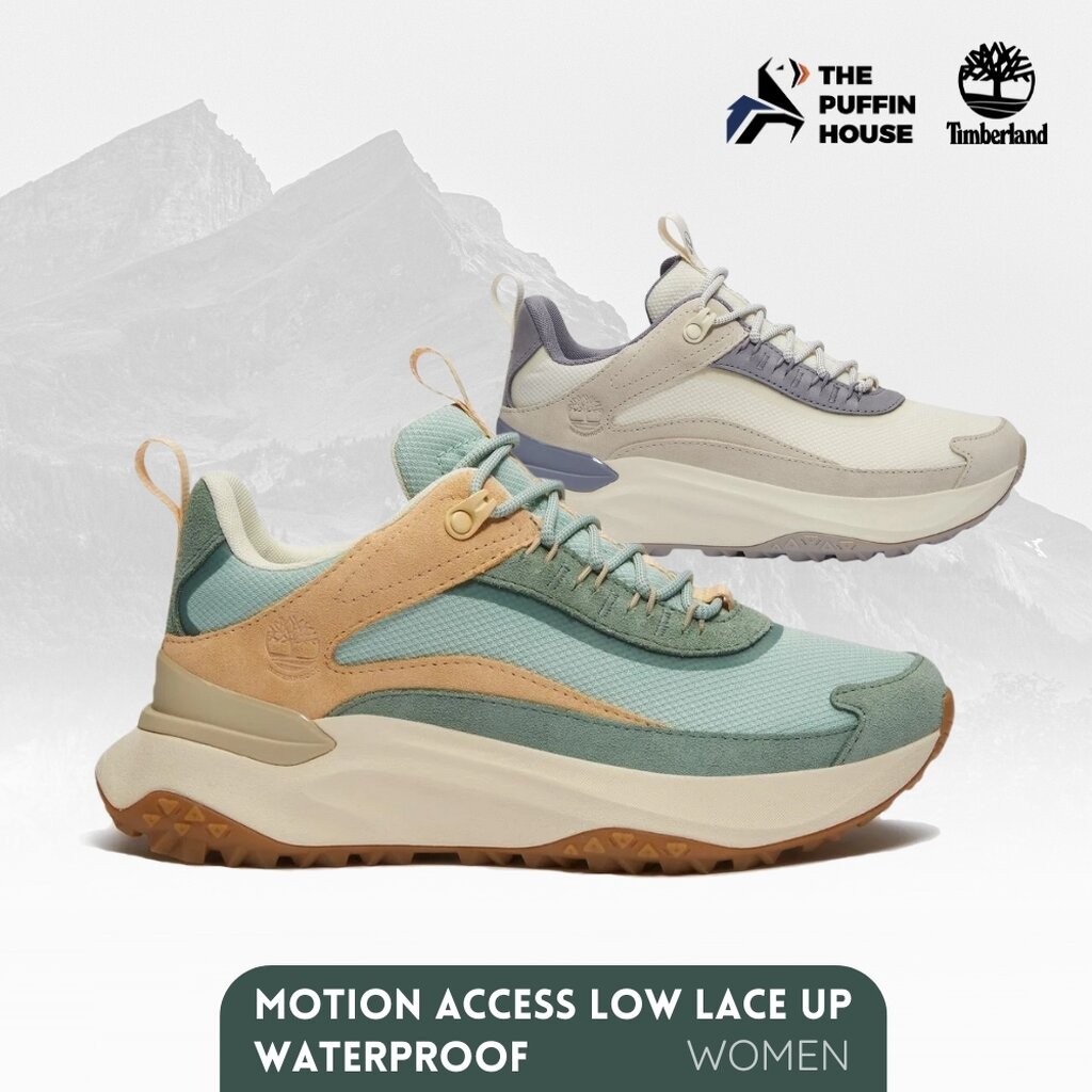 Timberland Women's MOTION ACCESS LOW LACE UP WATERPROOF SNEAKER ...