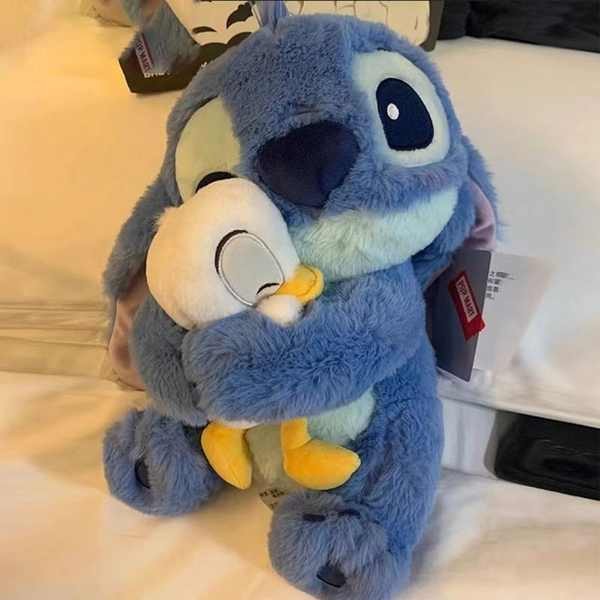 stitch stitch gift Stitch memeluk boneka itik Donald Duck boneka kain ...