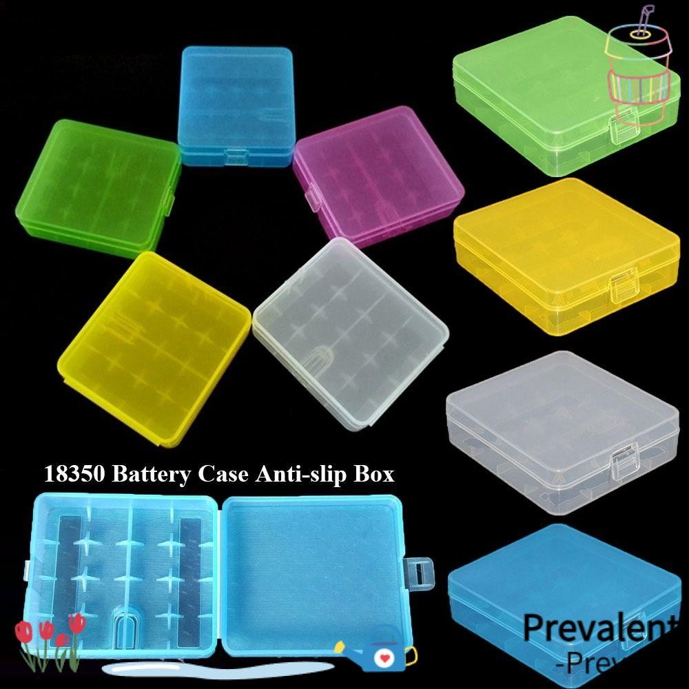 PREVALENT Battery , Plastic Anti-slip 18650 Battery Box, Coloful 4 AA ...