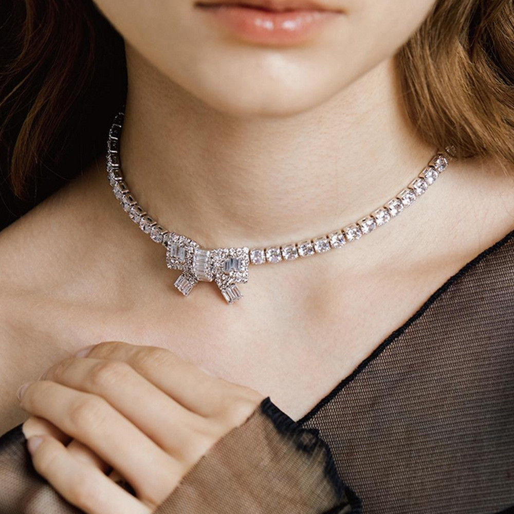 Produk baru # Kalung Ikatan Simpul Baharu untuk Wanita, Rekaan Niche ...