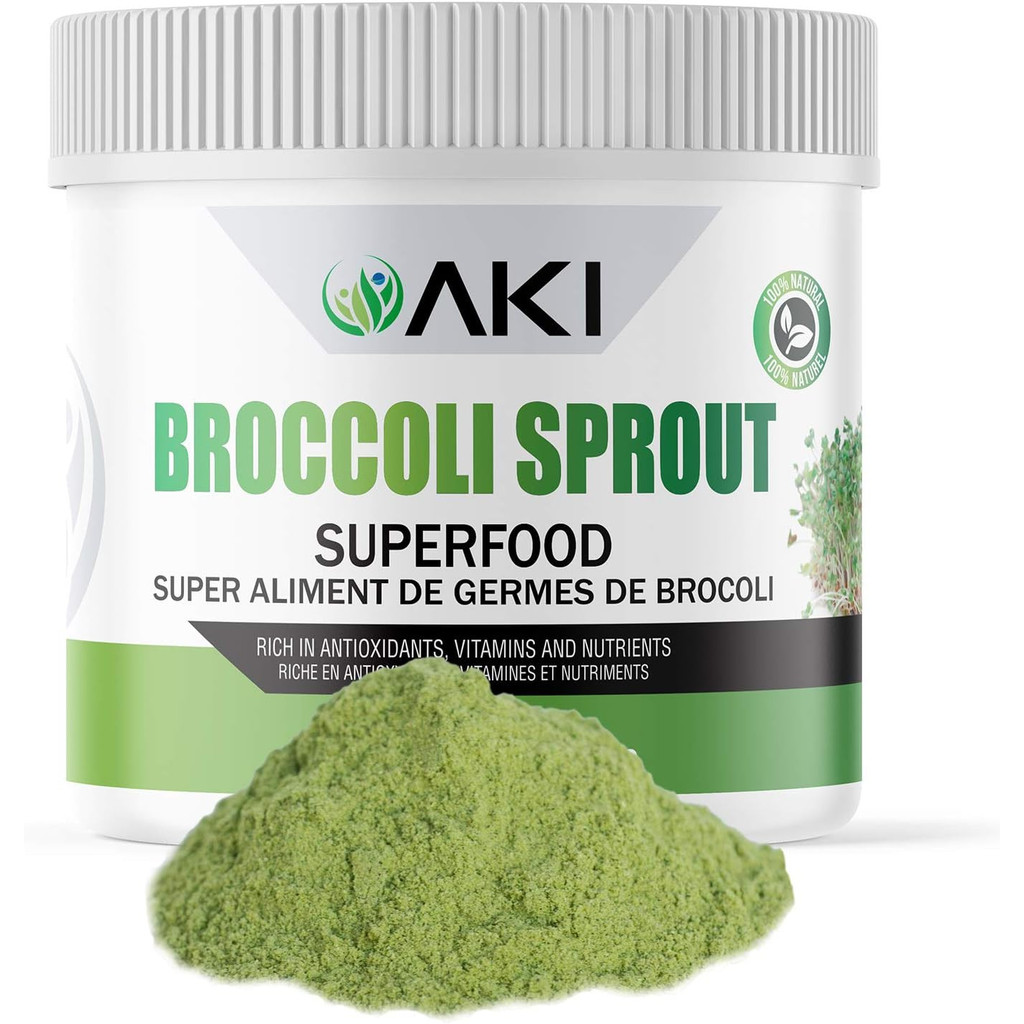 (EXP: 20/08/2026) AKI Broccoli Sprout Powder – Rich in Sulforaphane ...