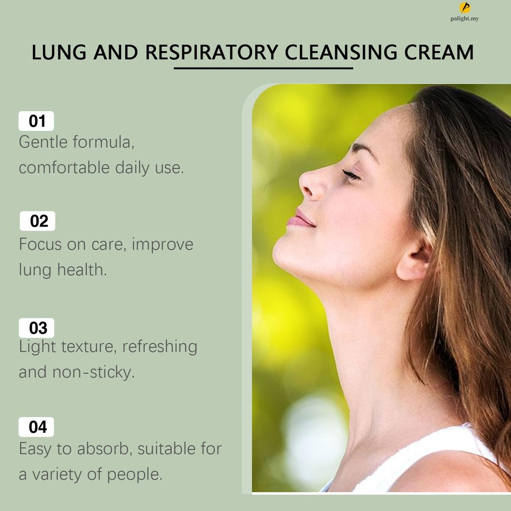 Lercea Mullein Clear Lung Repair Cream Fast-Acting Formula Lung Cream for Lungs and Mucus Relief ...