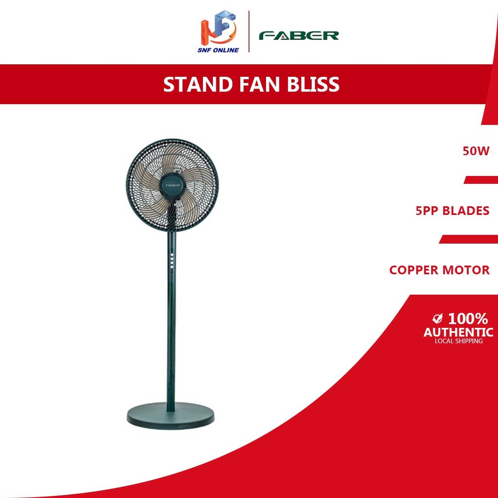Faber 16" Kipas Berdiri Stand Fan FSF BLISS 3516GN | Shopee Malaysia