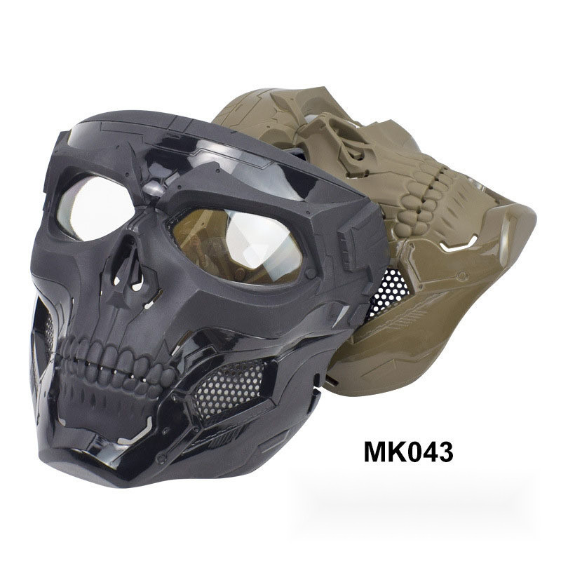 Halloween Ball cos Horror Mask Skeleton Messenger Tactical Mask Real CS ...