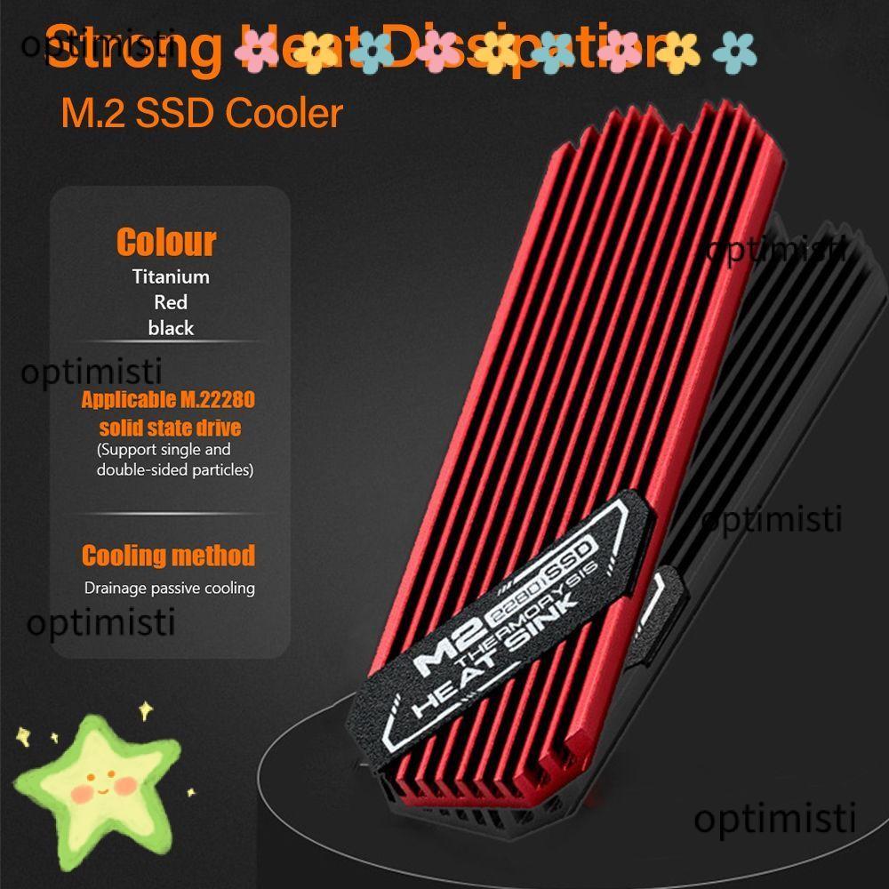 OPTIMISTI SSD Heatsink PCI-E Hard Drive Cooling M.2 NVME Cooler ...