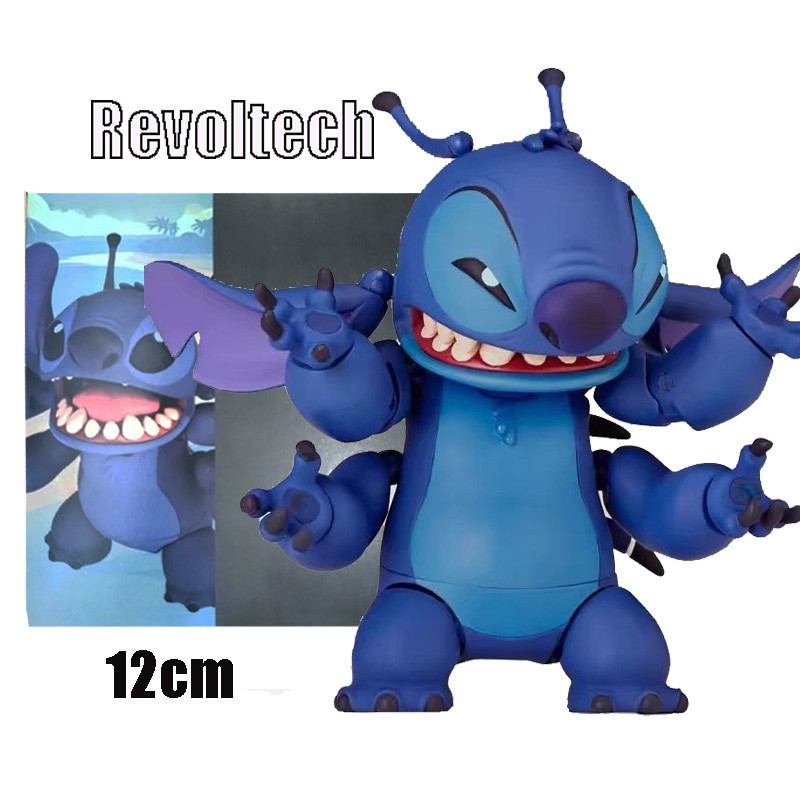 Disney Stitch Action Figure Revoltech Stitch Articulado Model Toy ...